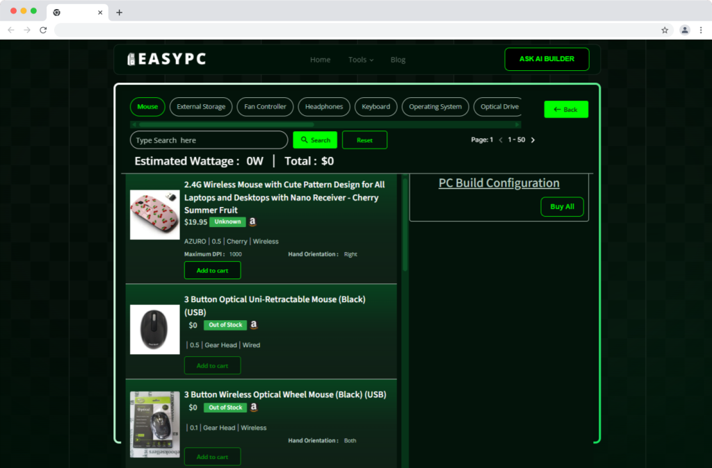 Custom Gaming PC Builder - Easy PC - Build Your Dream PC